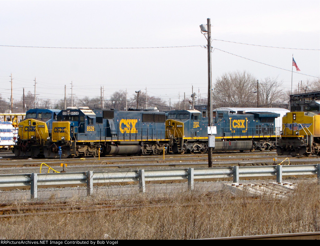 CSX 347, 8526, and 202